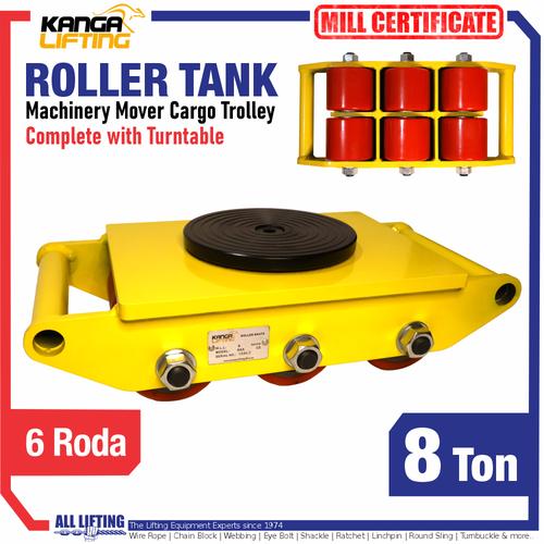 Jual Roller Skid Tank 8 Ton Space Skates Model RSA 6 Wheels KANGA ...