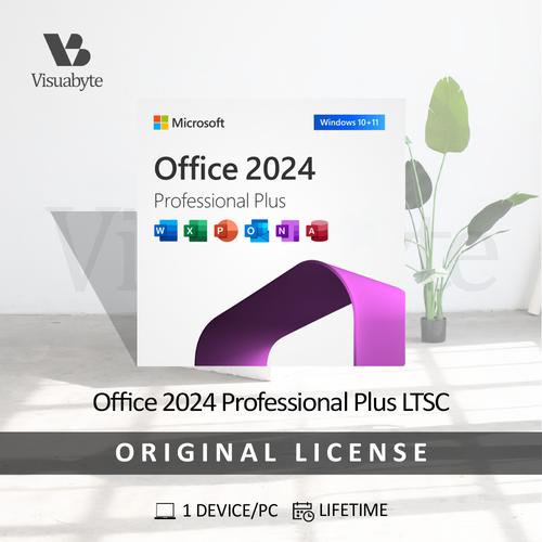 Promo Microsoft Office 2024 Professional Plus LTSC Lifetime Original - Kab. Bandung - Visuabyte ...