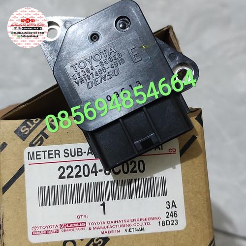 Jual MAF SENSOR AIR FLOW TOYOTA KIJANG INNOVA BENSIN 2.0 1-TR ORIGINAL ...