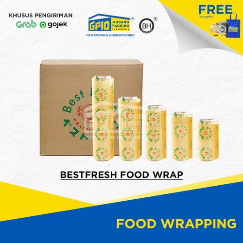 Promo (GOSEND/GRAB) BEST FRESH - Plastik Wrapping Makanan / Buah (20-60 ...