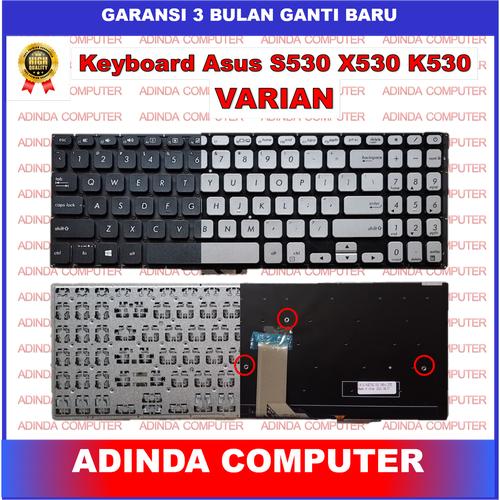Jual Keyboard Asus Vivobook S15 S530 S5300 S5300F S5300FN S5300U ...