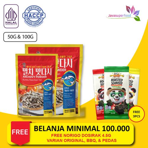 Jual [HALAL] DASHIDA ANCHOVY POWDER BUMBU RASA IKAN TERI (50G/100G ...