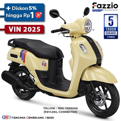 Promo KENCANA-Sepeda Motor Yamaha Fazzio Hybrid Neo 2025 Keyeless ...