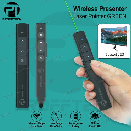 Jual Wireless Laser Pointer PowerPoint Presenter Remote Control Clicker Presentation Pointer ...