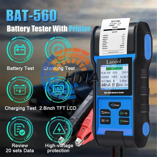 Jual Battery Tester Lancol Micro BAT-560 Digital Battery Load Tester ...