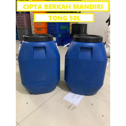 Jual Tempat Sampah/Tong Sampah 50 Liter/Tong 50 Liter/Drum Air/Tong Air ...