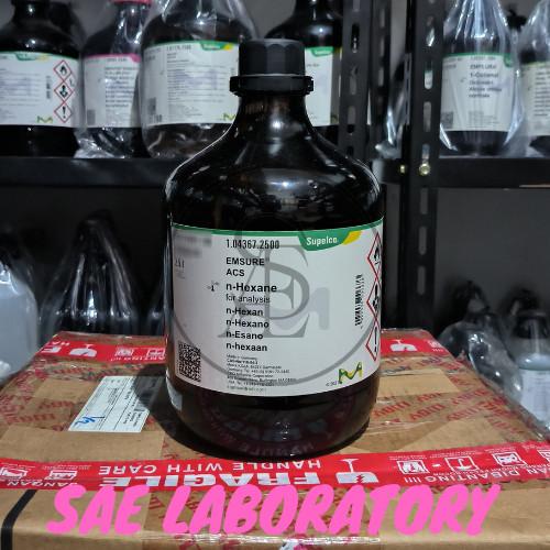 Promo N-HEXANE / HEXANE / Heksana Merck 104367 ORIGINAL PACKING - 1L ...