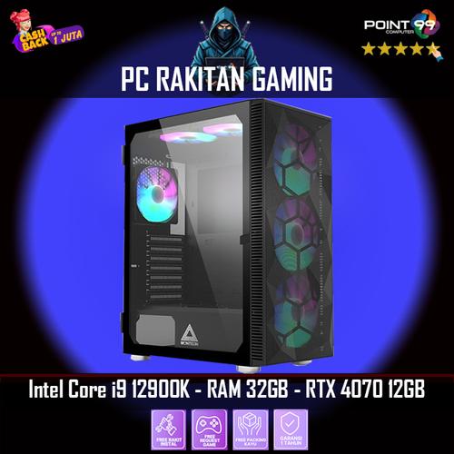 Jual PC GAMING CORE i9 12900K | RAM 32GB | RTX3080 Ti | SSD | HDD ...