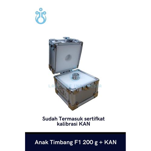 Jual Anak timbang F1 200 gram + Kalibrasi KAN - Kab. Tangerang ...