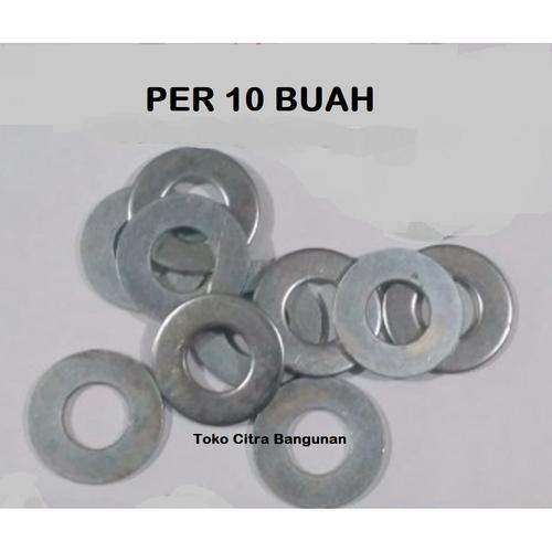 Jual ring plat 3/4 inch ring plat M 20 besi plat jual per 10 unit ...