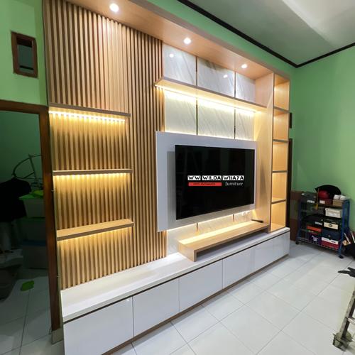Jual Bedrop tv minimalis bedrop tv costum Finising hpl/duco - Kota ...