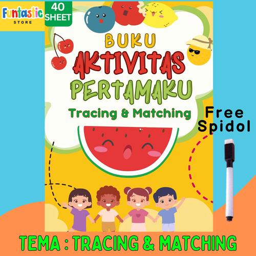 Promo BUKU AKTIVITAS ANAK TEMA TRACING DAN MATCHING BUKU WIPE AND CLEAN ...
