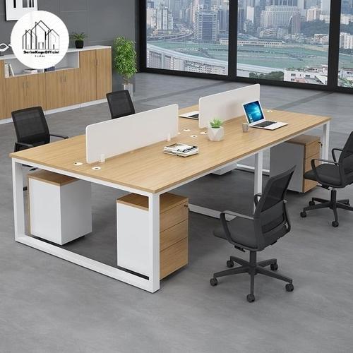 Jual meja kerja hpl | meja kantor minimalis - 300x100x75 - Jakarta ...
