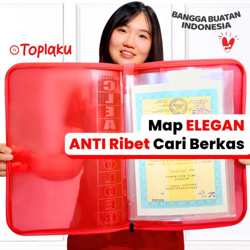 Promo TOPLA Document Keeper Isi 20 Resleting Anti Air Map Ijazah ...