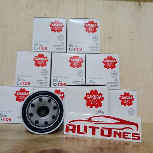 Jual Filter Oli Vios Yaris Limo Sienta Soluna SAKURA C-1109 - Jakarta ...