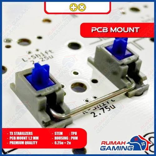 Jual MECHANICAL KEYBOARD - TX STABILIZERS - PCB MOUNT - SHORT POLE ...