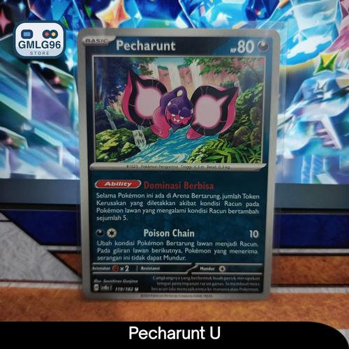 Jual Pecharunt U - 119/182 Sv8s - Kilat Rasi Pokemon Kartu Koleksi TCG ...