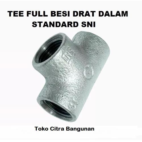 Jual tee besi 4 inch T besi 4 inch three 4 inch galvalum - Kota Depok ...