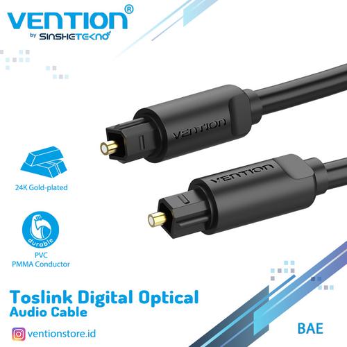 Jual Vention [BAE] Kabel Toslink Digital Audio Optical / Fiber Optik ...
