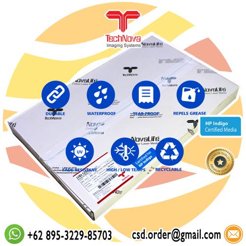 Jual TECHNOVA LMO 200 Micron Kertas Synthetic Print Cetak A3+ Repack 50 - TechovaLMO 200 - Kota ...