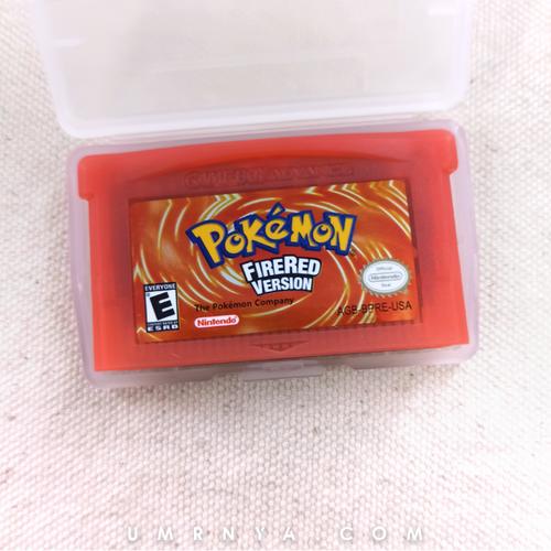 Jual Kaset Pokemon Fire Red GBA NINTENDO GAMEBOY MICRO GBM SP CASE ...