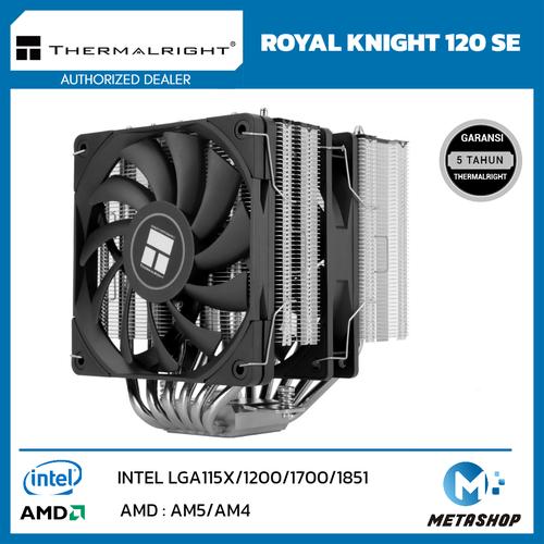 Jual THERMALRIGHT Royal Knight 120 SE Dual Tower 6 Heatpipe Slim Fan ...