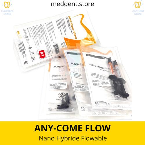 Jual Dental Composite Flow Tambalan Gigi Flow ANY COM 2 g Syringe - A3 ...