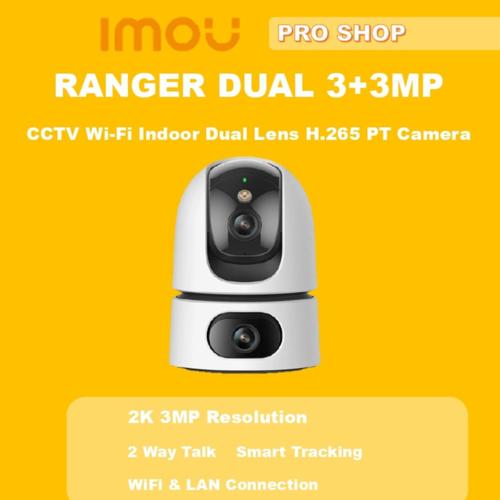 Jual Imou Ranger Dual 6MP 3MP 3MP CCTV WiFi Indoor 2 way talk IP Camera ...