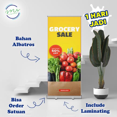 Jual Refill gambar roll up banner uk 60x160 cm - 51-max - Kota ...