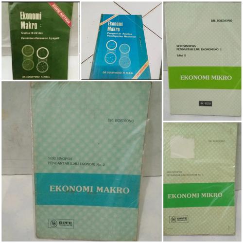 Jual Seri sinopsis ekonomi mikro & makro Ekonomi makro pengantar analisa pe - makro edisi 4 ...