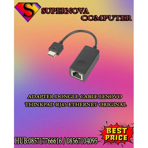 Jual Adapter Dongle Cable Lenovo Thinkpad RJ45 Ethernet Original ...