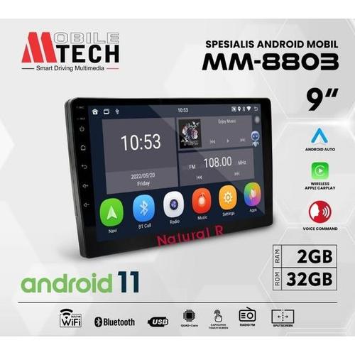 Jual Untuk HEADUNIT ANDROID MTECH MM-8803 9 / 10 INCH 2GB+32GB Kompatibel - 9 INCH - Kab. Bogor ...