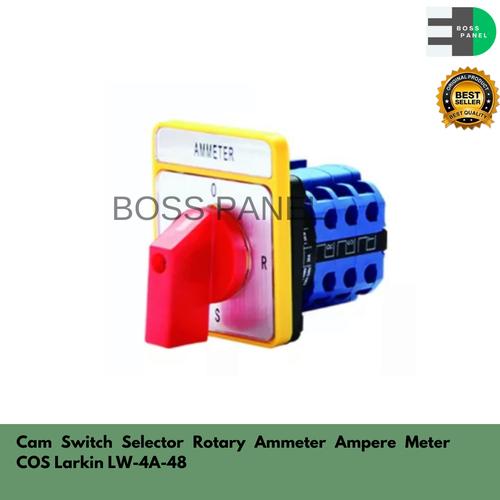 Jual Cam Switch Selector Rotary Ammeter Ampere Meter COS Larkin LW-4A ...