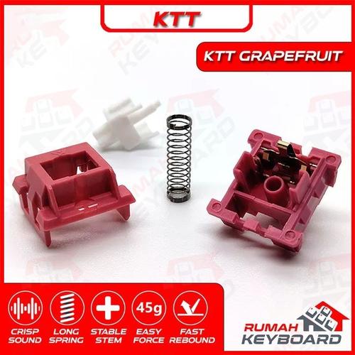 Jual SWITCH - KTT - CONTENT - GRAPEFRUIT - 3 PIN - 45g - PCB MOUNT ...
