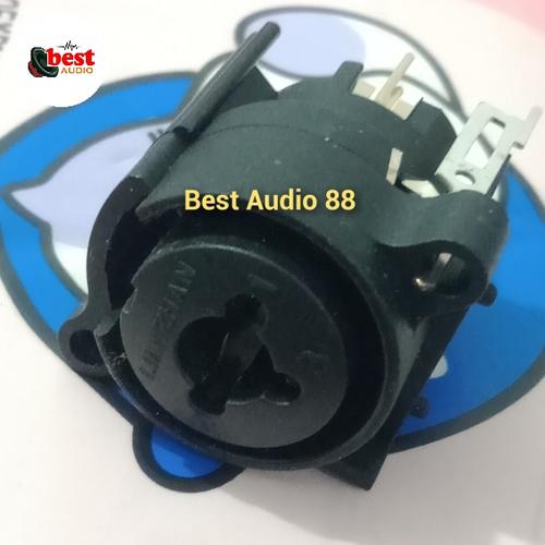Jual Socket canon XLR 3 pin Dan socket akai mik multy - Kab. Jember ...