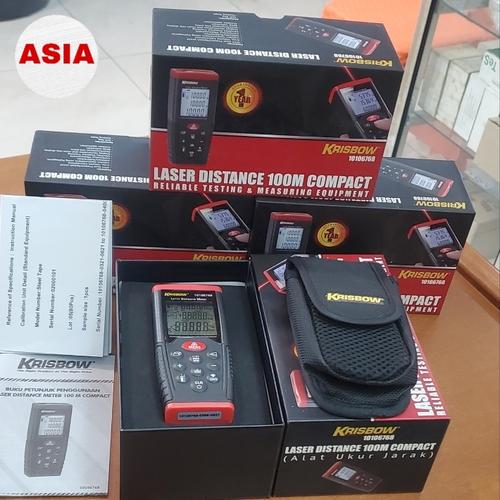 Jual LASER DISTANCE METER 10106768 KRISBOW 100M ORIGINAL - Jakarta ...