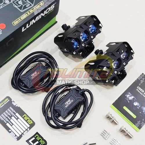 Jual Lampu Sorot Tembak Foglamp Nine Luminos LED Q9 PRO Devil Eyes ...