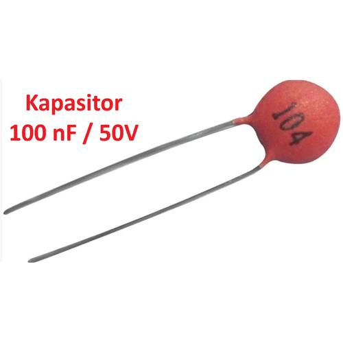 Jual Kapasitor CAPACITOR CERAMIC KERAMIK Multilayer 100 nf 100nF 104 0 ...