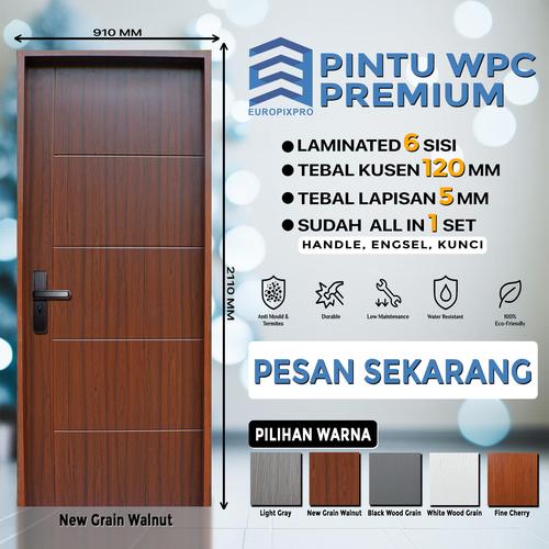 Jual Pintu WPC Europixpro New Grain Walnut G 013 E3-2 - Kota Bekasi ...