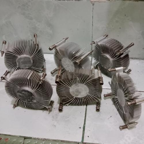 Jual pendingin headsink aluminium bekas fan model baut ukuran 9cm ...