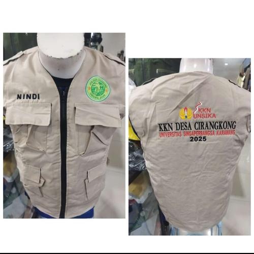 Promo rompi KKN free nama bordiran - Jakarta Pusat - Four d4olsop ...