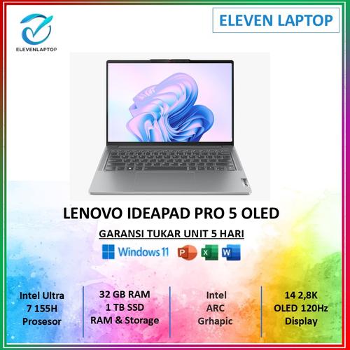 Jual Lenovo Ideapad Pro 5 14 Oled Ultra 7 155H 32Gb 1tb Windows11 OHS ...