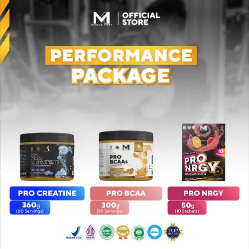 Jual [WEEKEND MUSCLE FIRST FLASH SALE] PERFORMANCE PACKAGE 2 - Creatine ...