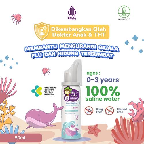 Jual Spesial Bundling 3pcs Bigroot Nose Hygiene Ultra Gentle Baby 50ml ...