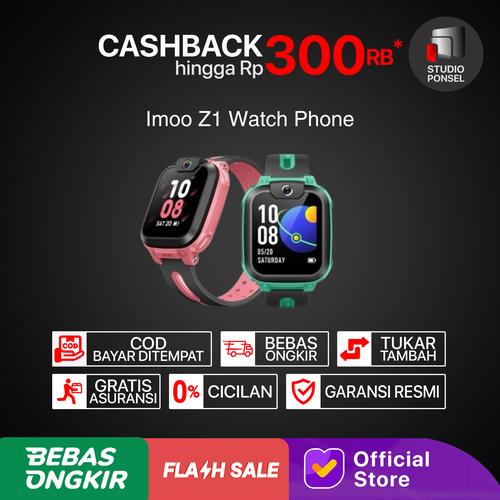 Promo Imoo Watch Phone Z1 Swimming Resistance HD Camera Smartwatch ...