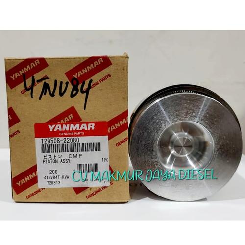 Jual Piston With Ring 4TNV84 129508-22080 Yanmar Genuine Parts ...