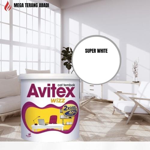 Jual Cat Tembok Interior Avitex Wizz 25kg - Super White - Kota Bandung ...