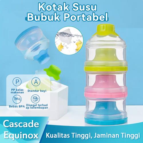 Promo 3 in 1 Wadah Tempat Susu Bubuk Bayi Travel Tingkat Milk Powder ...