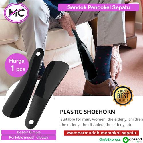 Jual Sendok Sepatu Pendek Travel Alat Bantu Pakai Sepatu Shoe Horn ...