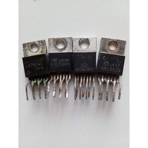 Jual IC Vertikal UTC78040 LA UTC 78040 Original Cabutan To-220-7H ...